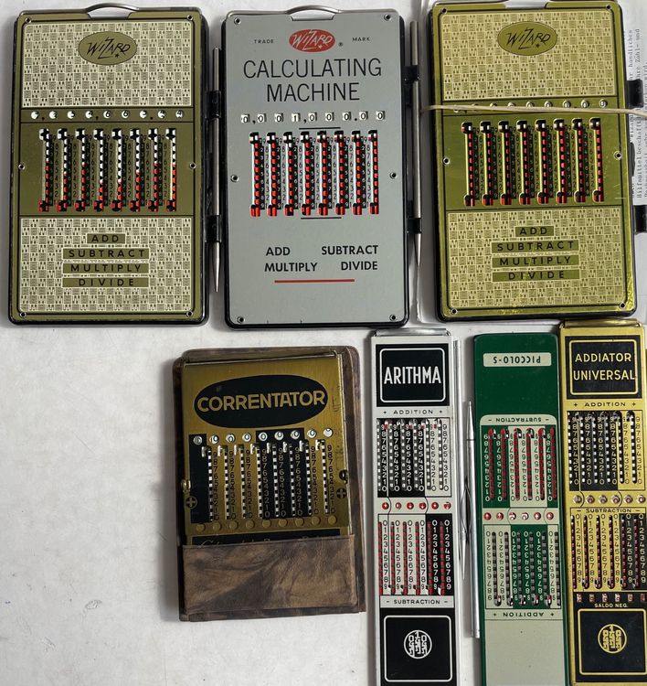 Vintage Original Adiator für Additon und Substraktin Rechner | Kaufen ...