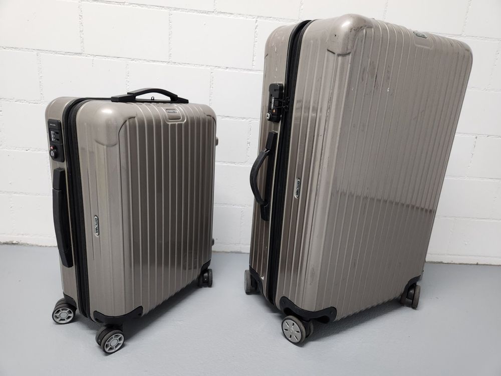 Rimowa Set Salsa Cabin-Trolley und Check-In, Gebrauchsspuren | Kaufen ...