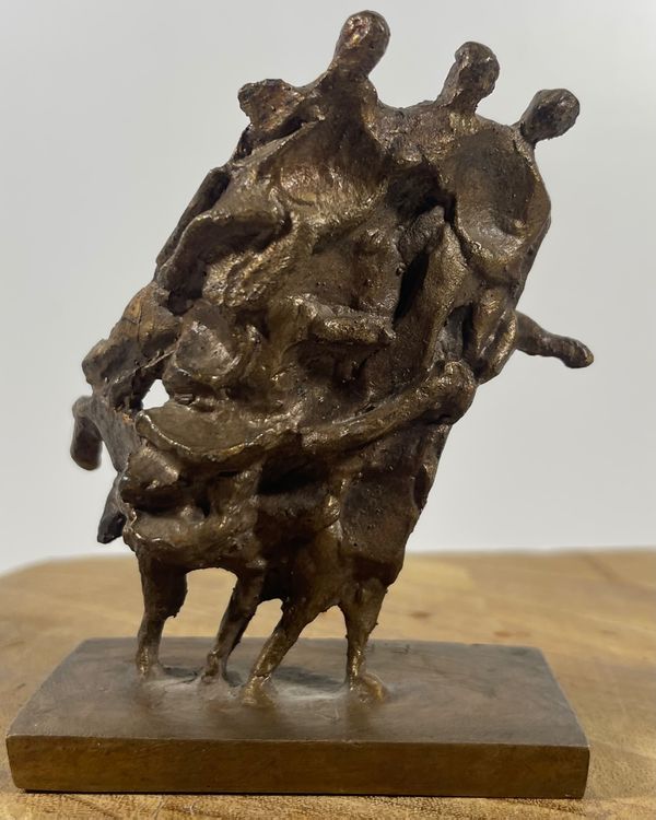 Franz FISCHER (1920-1976) Skulptur aus Bronze (Gebraucht) in Root für ...