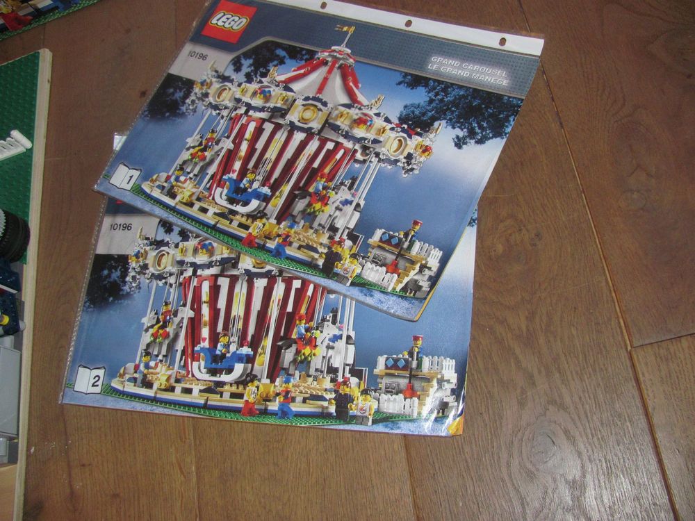 Lego Creator Expert 10196 Grosses Karussell, 100% komplett! | Kaufen ...