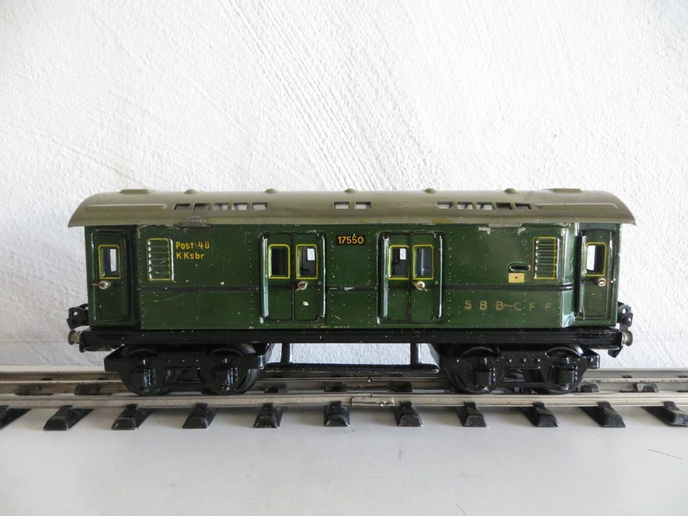 Märklin Spur 0: Postwagen SBB-CFF, 17550, 24 cm, WS (Gebraucht) in St ...