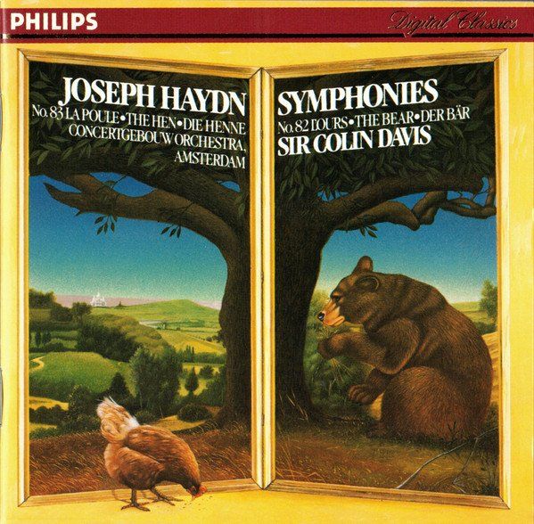 Joseph Haydn - Symphonies no. 82 & 83 - Sir Colin Davis (D'occasion) à ...
