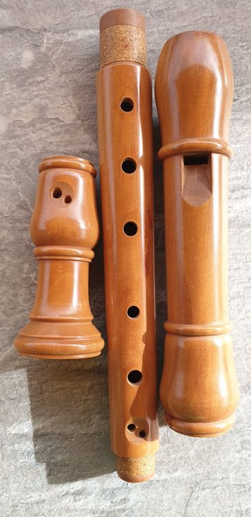 Küng Blockflöte / Altflöte Birnbaumholz 8L6 47cm (Gebraucht) in St ...