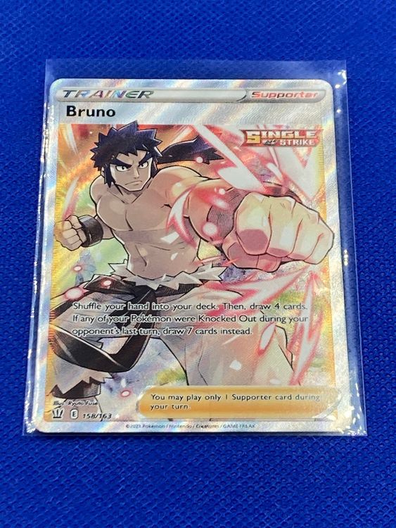 Pokemon Battle Style Trainer Bruno 158 / 163 EN (Neu (gemäss ...
