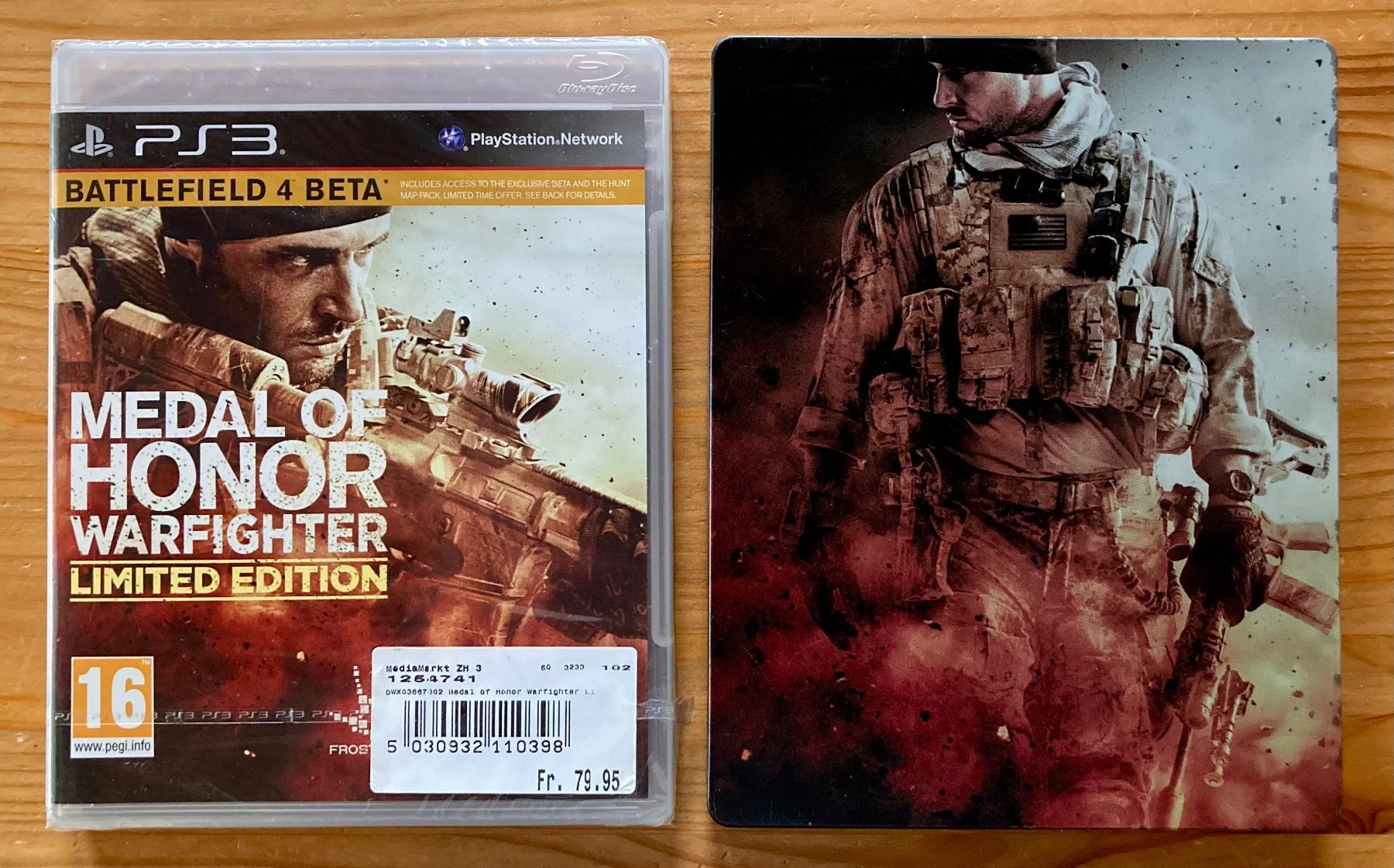 Medal of Honor Warfighter (Bundle: Spiel & Steelbook) - PS3 (Neu und ...