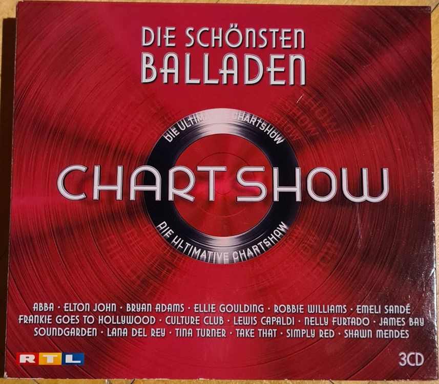Chart Show die schönsten Ballade 3 CD (Gebraucht) in Emmenbrücke für ...