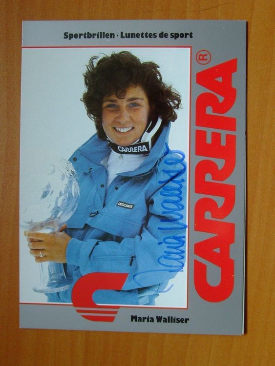 MARIA WALLISER AUTOGRAMMKARTE TOP ! (Gebraucht) in Schachen b. Reute ...