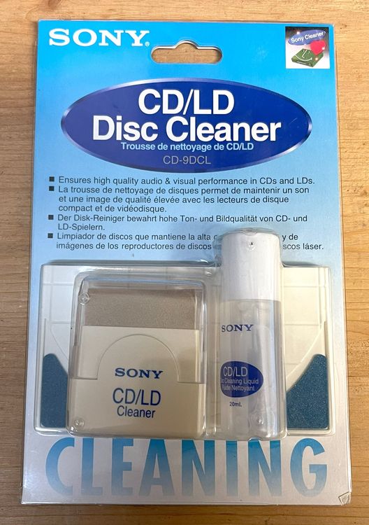 SONY CD & LD-Disc Cleaner (Neu und originalverpackt) in Oftringen für ...