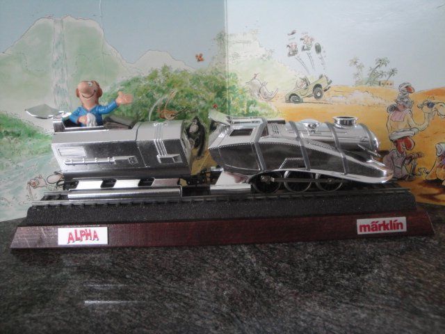 Märklin HO. Locomotive avec tender, Märklin Alpha Chrome (Neu (gemäss Beschreibung)) in Saxon ...