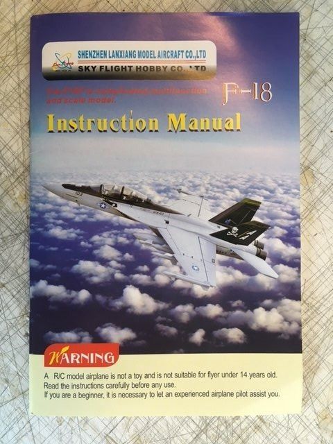 F-18 RC-Impellermod-Bausatz Spw.120cm (Neu und originalverpackt) in Ettiswil für CHF 169 – mit ...