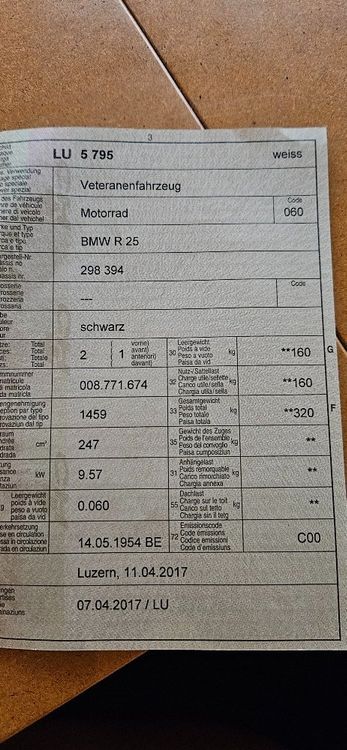 BMW R25 (Gebraucht) in Buttisholz für CHF 4000 – nur Abholung auf Ricardo kaufen