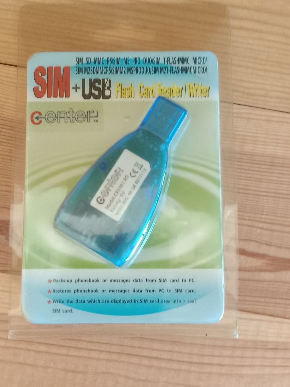 SIM Karten Leser/Writer Center CRS301 RO - Neu & OVP! (Neu und ...