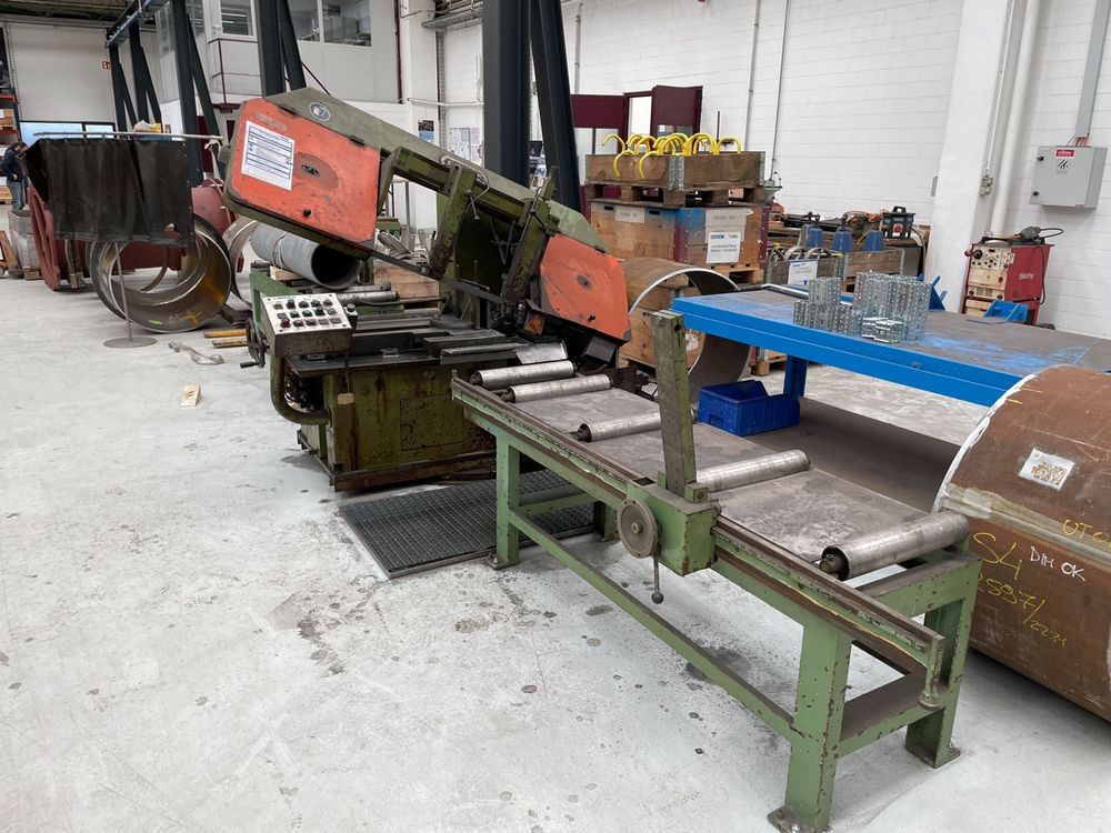 Bandsäge mit Rollenbahn Forte 420 Metallbandsäge (Gebraucht) in Boswil ...