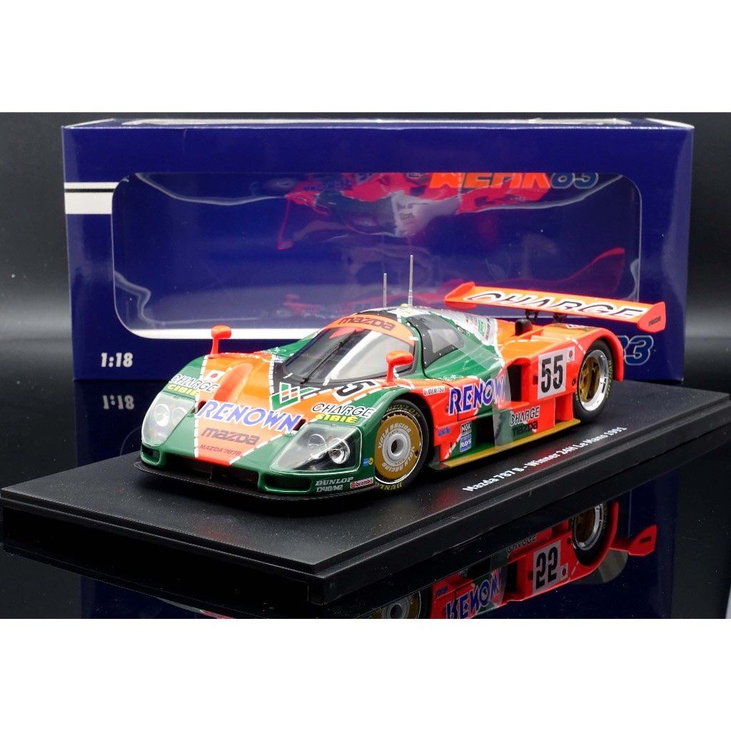 MAZDA 787 B SIEGER LE MANS 1991 1:18 WERK83 (Neu und originalverpackt ...