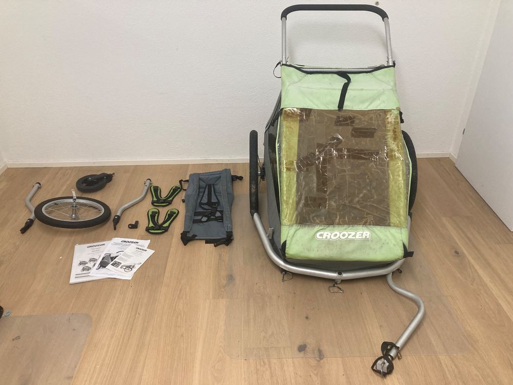 Croozer for 2 Kinderanhänger fahrradanhänger | Kaufen auf Ricardo