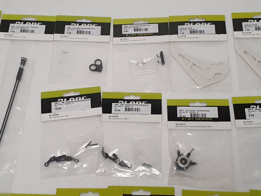 Heli Blade 300 X Ersatzteile Mix 19-teilig | Kaufen auf Ricardo