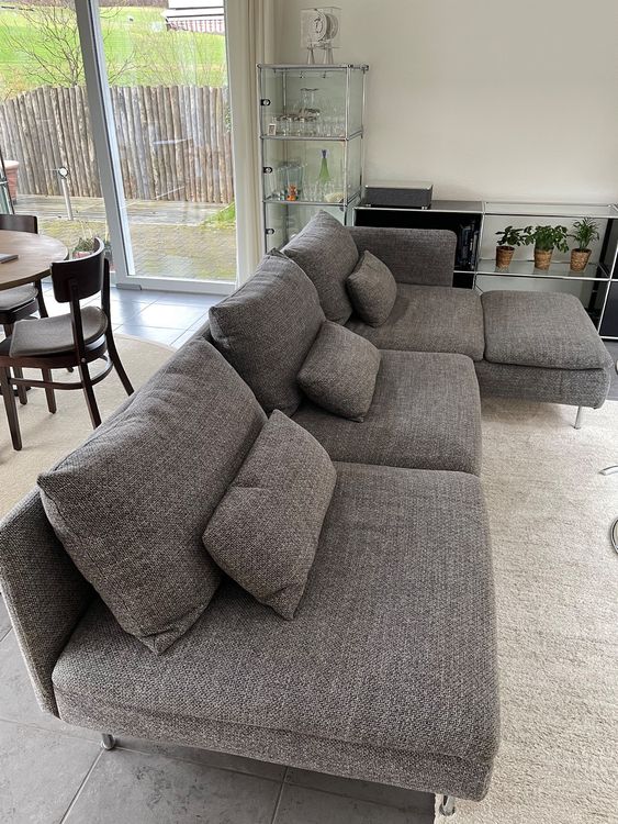 Schönes, bequemes Sofa mit Recamiere rechts (Gebraucht) in Oftringen für CHF 100 – nur Abholung ...