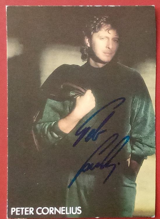 Peter Cornelius Autogramm signiert Fotopostkarte 10x15cm (Gebraucht) in ...