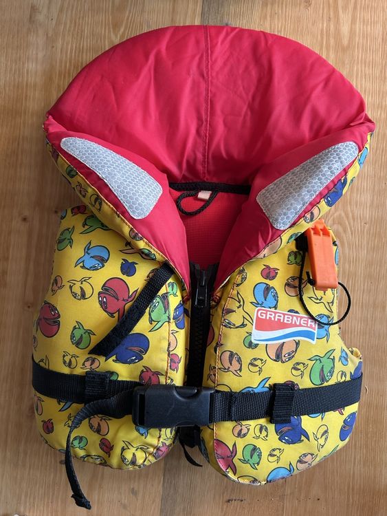Grabner Schwimmweste Mini, Kinder 1-4 Jahre, Top Zustand! (Gebraucht ...
