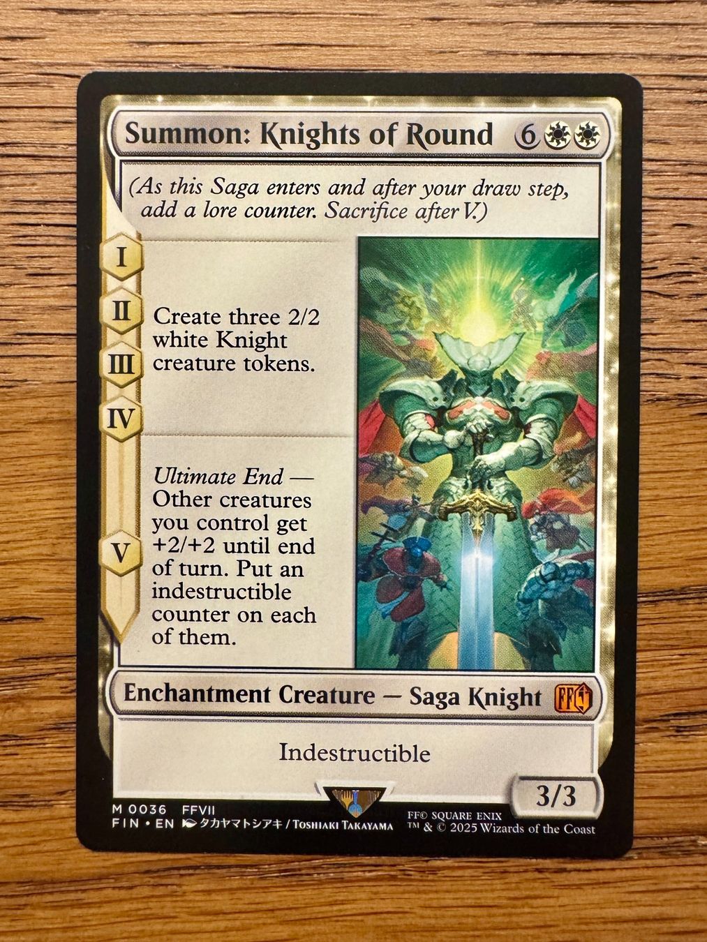 Summon: Knights of Round FINAL FANTASY NM (Neu (gemäss Beschreibung ...