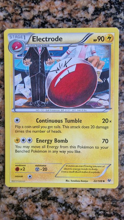 Electrode #22 - Pokemon Roaring Skies (Gebraucht) in Veytaux für CHF 2 ...