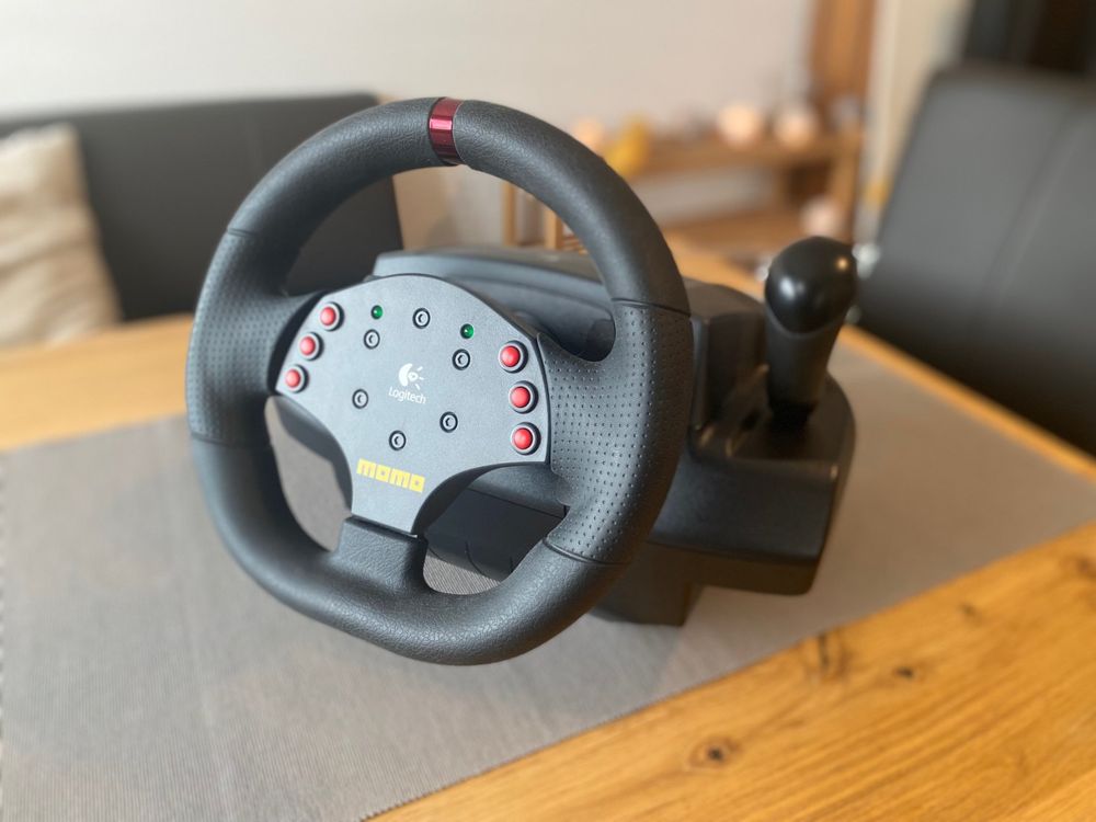 Logitech Momo Racing Force Feedback Lenkrad (PC) | Kaufen auf Ricardo