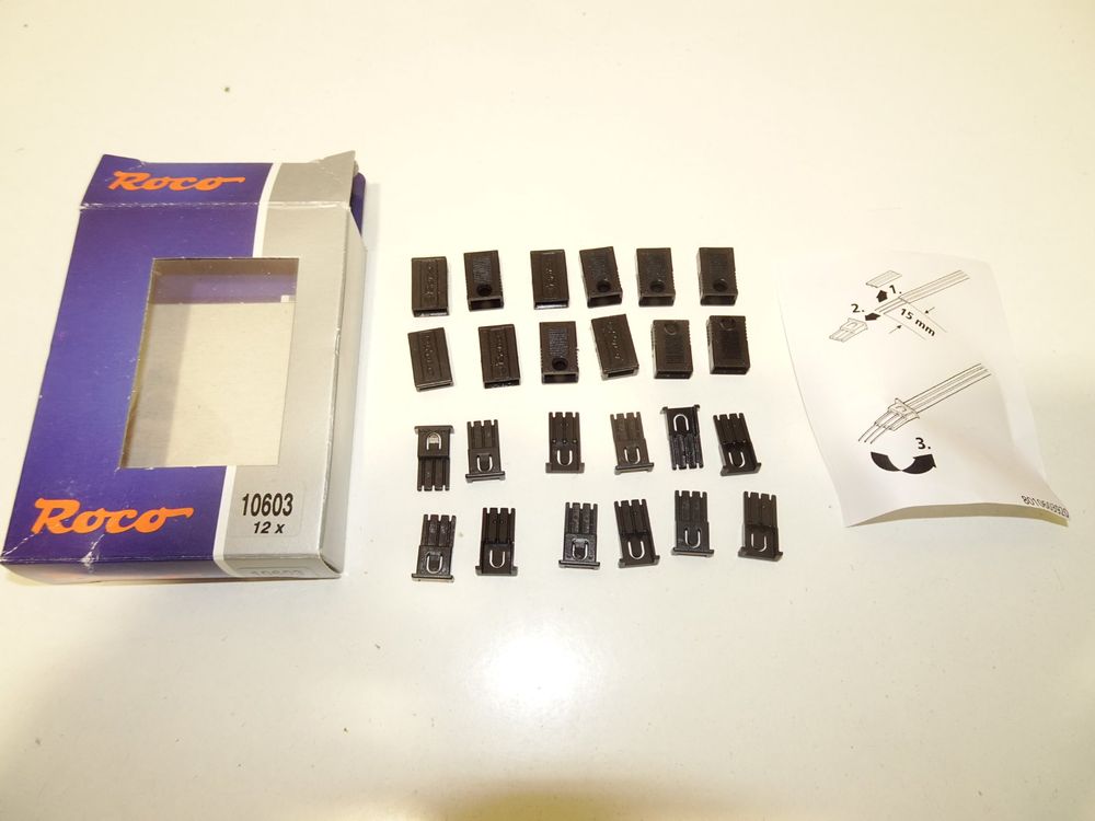 Roco 3-poliger Anschlussstecker (12 Paar) HO 10603 | Kaufen auf Ricardo