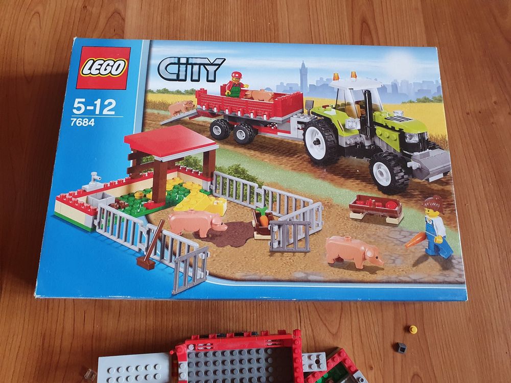 LEGO City 7684 Bauernhof Traktor Set Bausteine OVP (Gebraucht) in ...