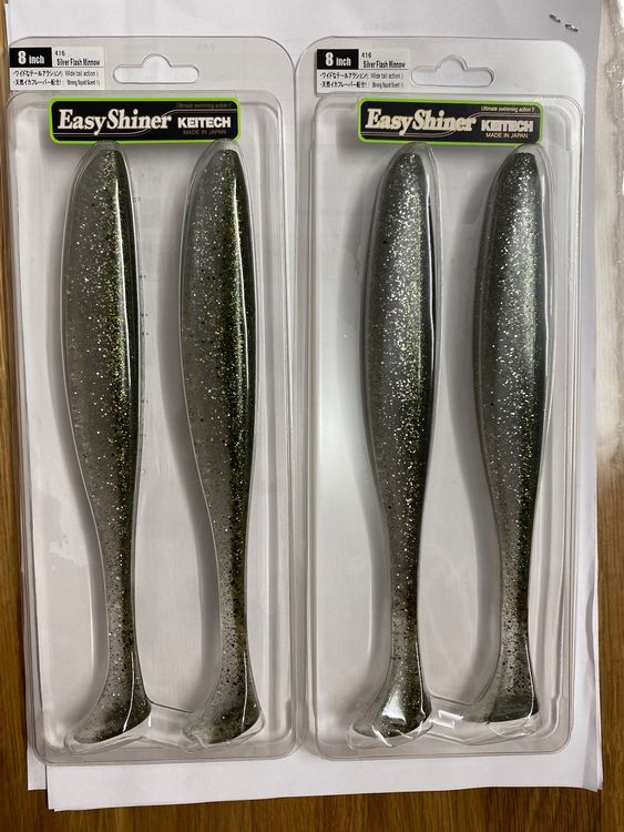 Keitech Easy Shiner 8“ - Silver Flash Minnow | Kaufen auf Ricardo
