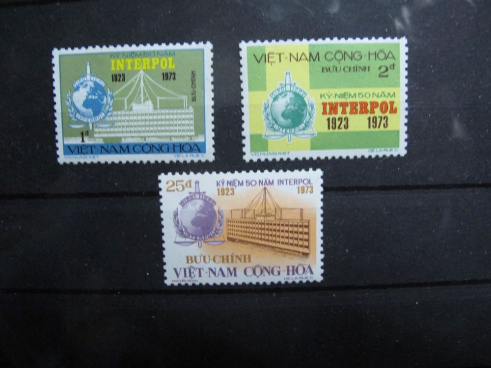 Vietnam 1973 Süd 50 Jahre Interpol ** (Gebraucht) in Wil SG für CHF 1.5 ...