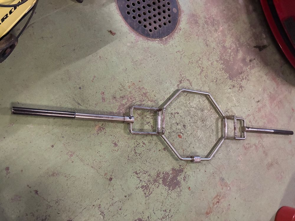 Hex Bar / Trap Bar mit abnehmbarer Verlängerung sehr massiv (Gebraucht ...