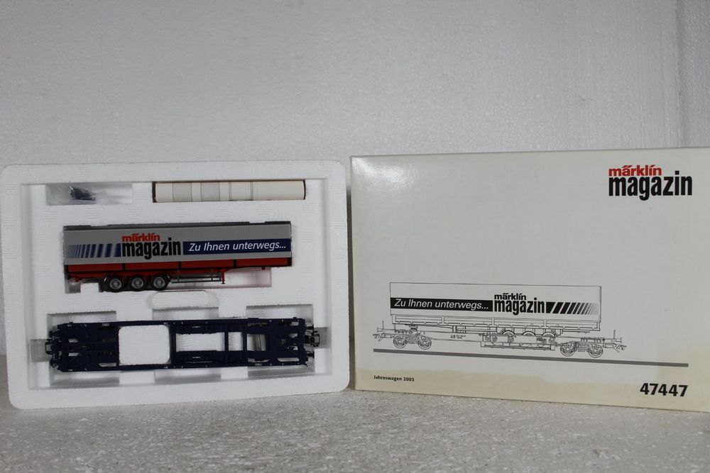 Märklin 47447 Jahreswagen 2003 Einheitstaschenwagen (Neu (gemäss ...