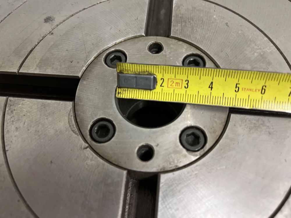 Rundtisch mit Teilapparat d250mm (Gebraucht) in Unterterzen für CHF 280 – nur Abholung auf ...