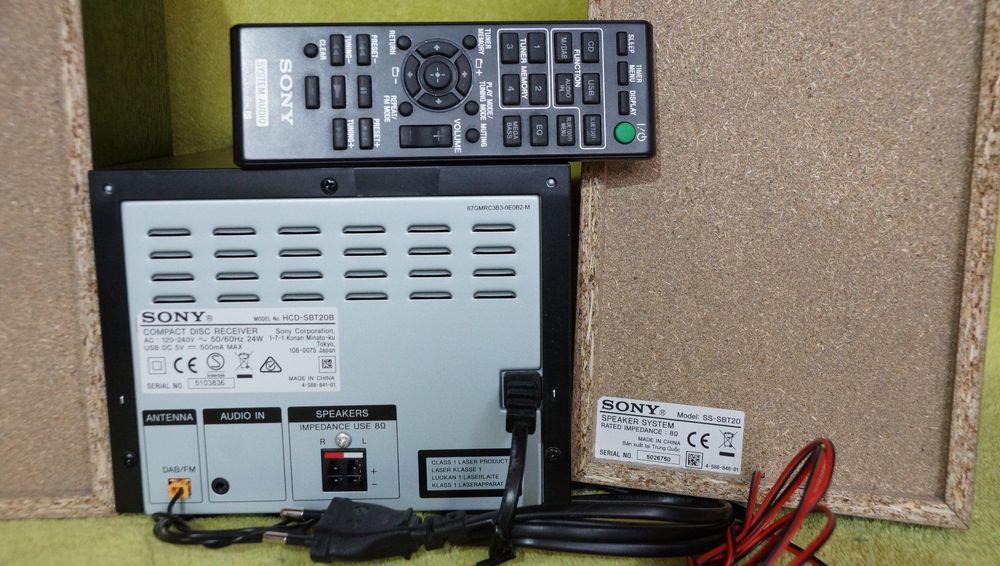 Sony HCD-SBT20B Compact Disc Receiver (Gebraucht) in Zwillikon für CHF ...