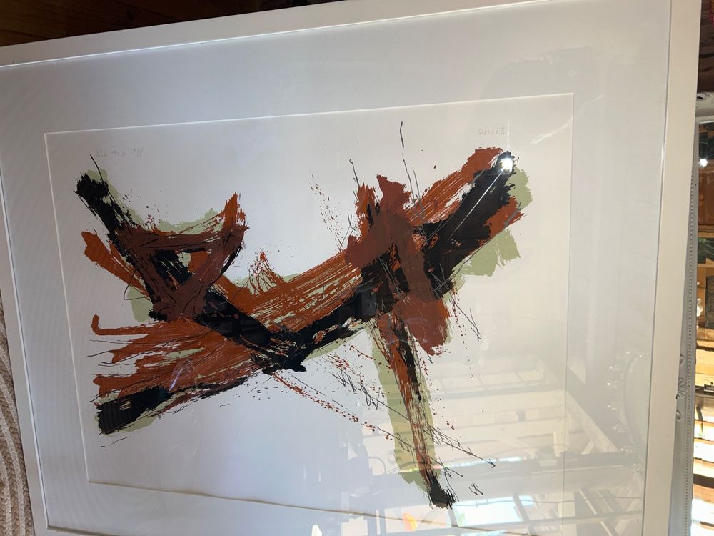 Bild von Max Grauli , Siebdruck 1988 (21/40) signiert (Gebraucht) in ...