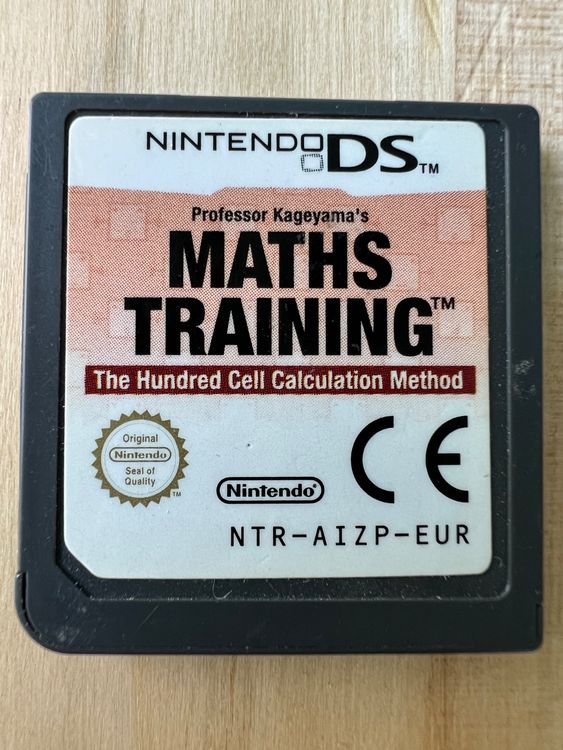 Nintendo DS MATHS TRAINING- NUR MODUL | Kaufen auf Ricardo