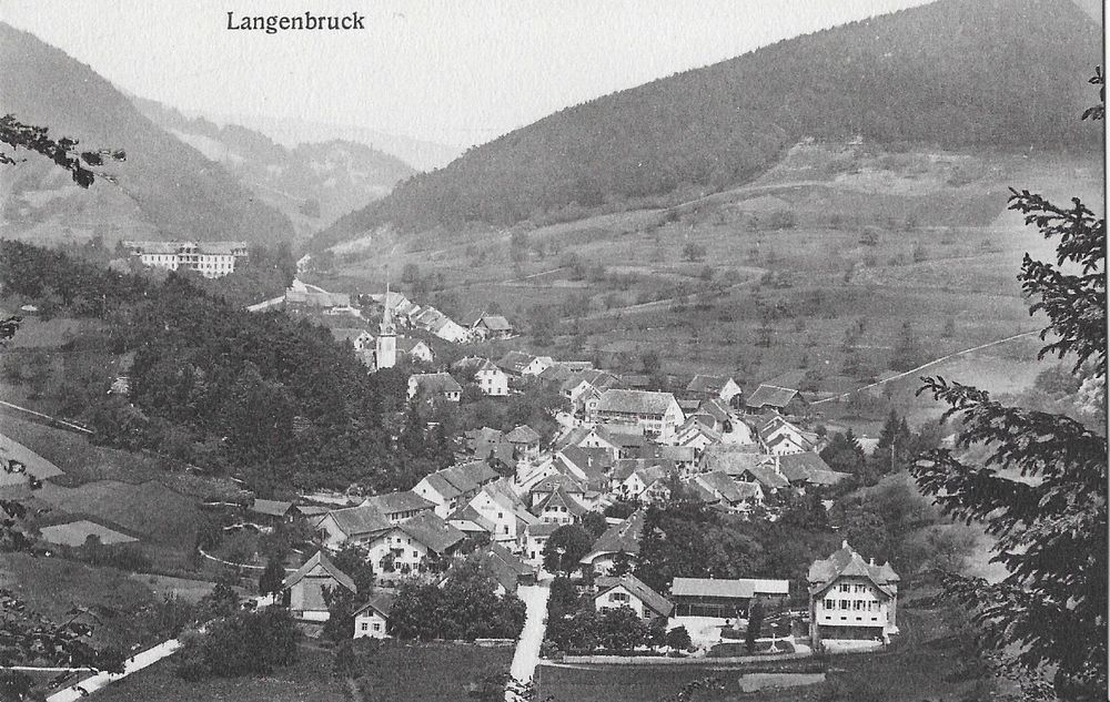 Karte Langenbruck | Kaufen auf Ricardo