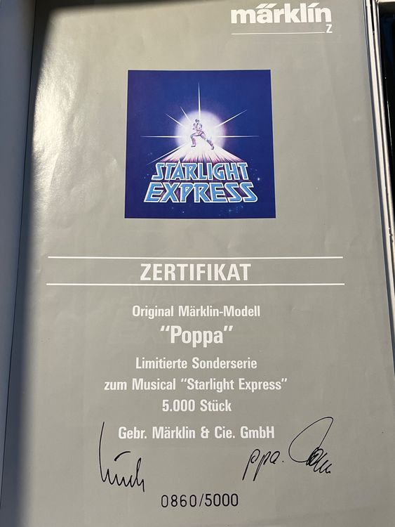 Märklin Mini-Club 8115 Starlight Express Sondermodell (Gebraucht) in ...