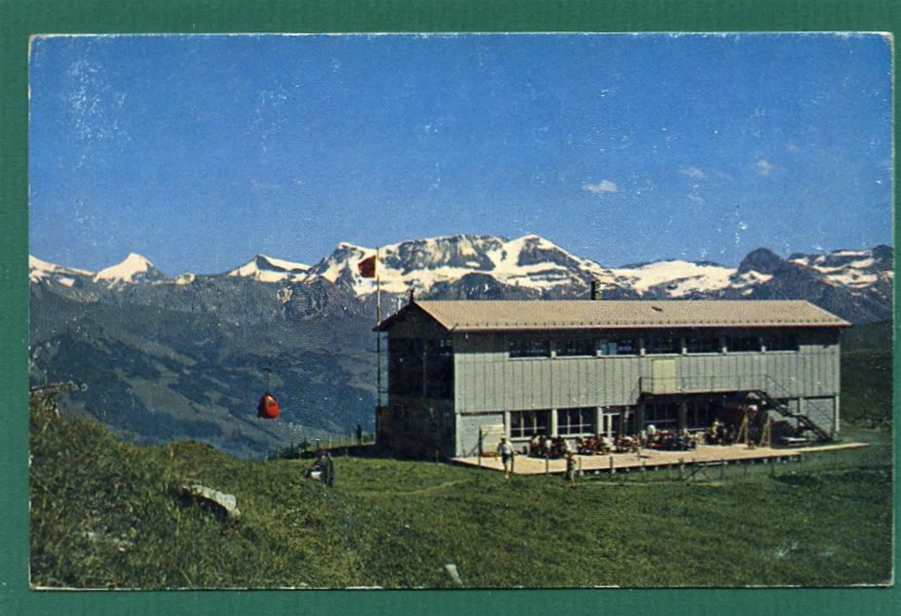 Gondelbahn Zweisimmen, Berghaus Rinderberg mit Berner Alpen (Gebraucht) in Sargans für CHF 1 ...