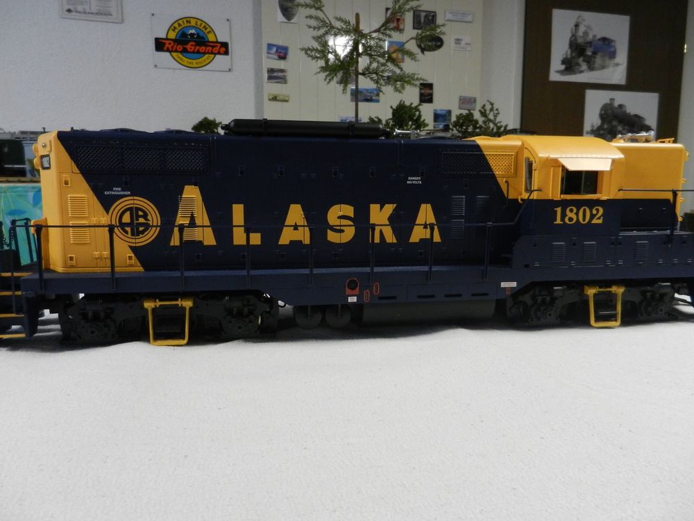 für LGB GP9 Diesellok Alaska RR, Digital Zimo mit Sound (Gebraucht) in ...