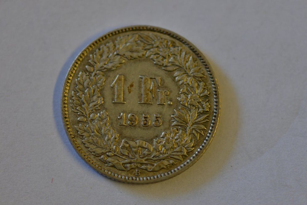 1Fr. Silber Schweiz 1955 -vz (Gebraucht) in Herisau für CHF 28 – mit Lieferung auf Ricardo kaufen