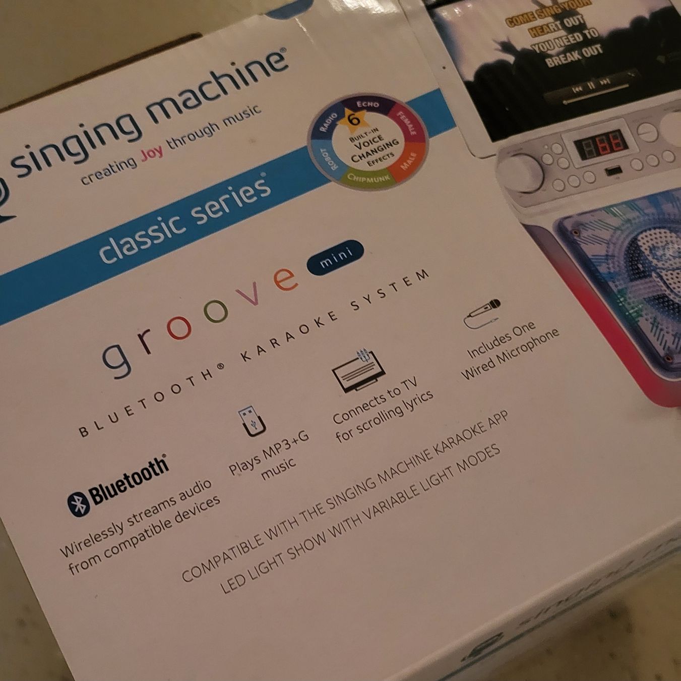Singing Machine Groove Mini Karaoke-System (Gebraucht) in Schaan für ...