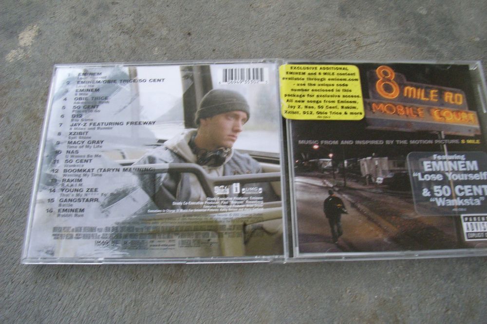 8 MILE ROAD CD featuring EMINEM 50 CENT JAY-Z RAKIM D12 etc. | Kaufen ...