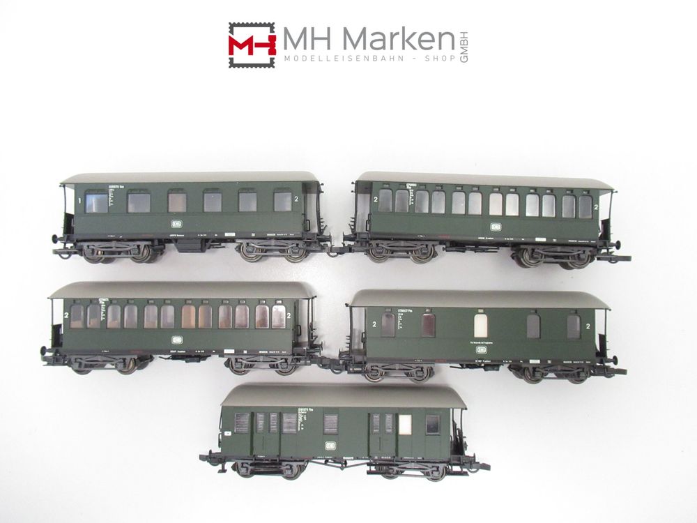 Liliput 5-teiliges Personenwagenset DB Ohne OVP DC GS H0 (Gebraucht) in Basel für CHF 35 – mit ...