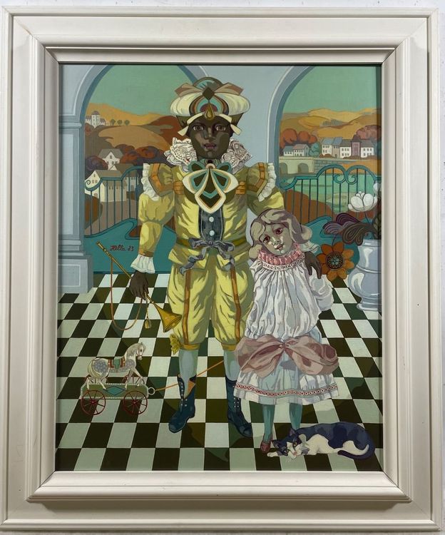 HELLA ENGESSER EGLISAU ORIG, ACRYL AUF HOLZ MIT RAHMEN (Gebraucht) in Gersau für CHF 290 – nur ...