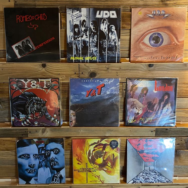 LOT DE LP ET DLP HARD ROCK HEAVY METAL (lot 056) (Gebraucht) in Gals ...