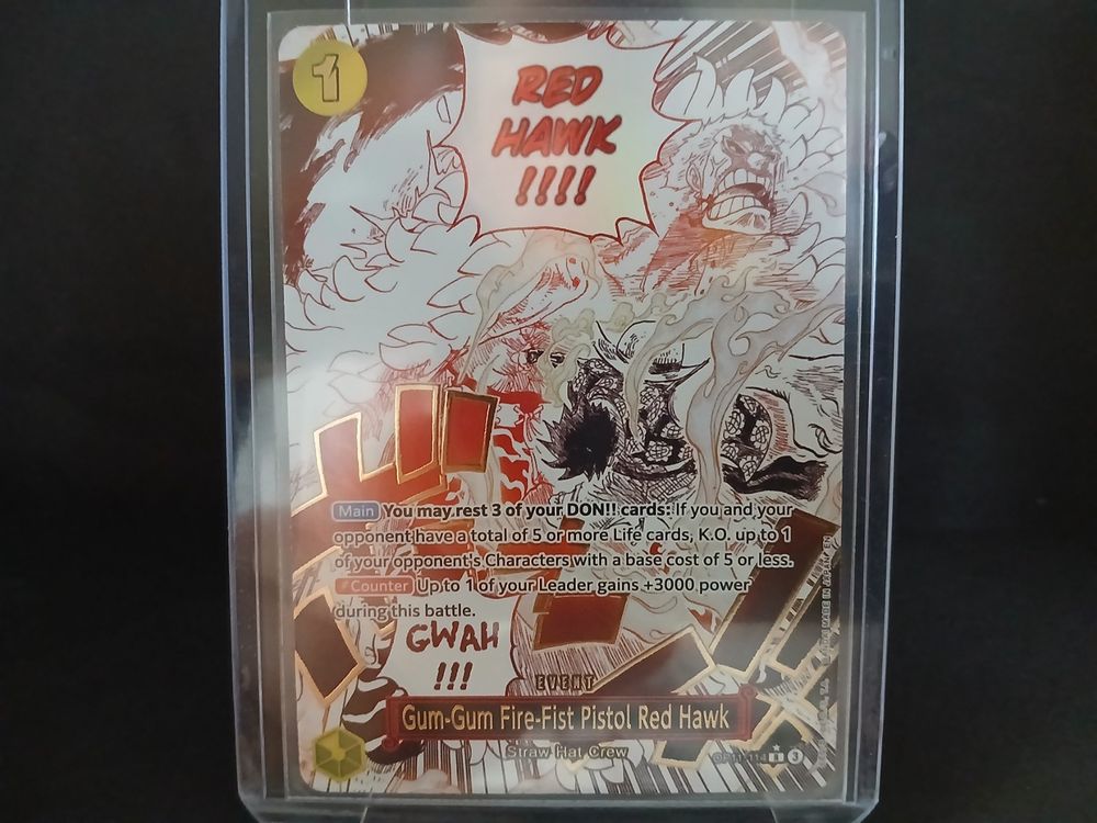 One Piece Gum-Gum Fire-Fist Pistol Red Hawk (Neu (gemäss Beschreibung ...