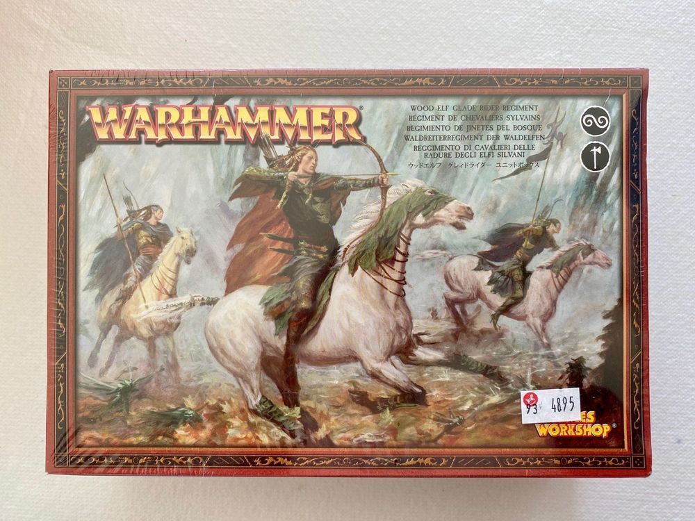 Warhammer Wood Elf Glade Rider Regiment (Neu und originalverpackt) in ...