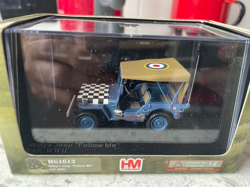 Willys Jeep Follow Me Royal Air Force 1/48 (Neu und originalverpackt ...