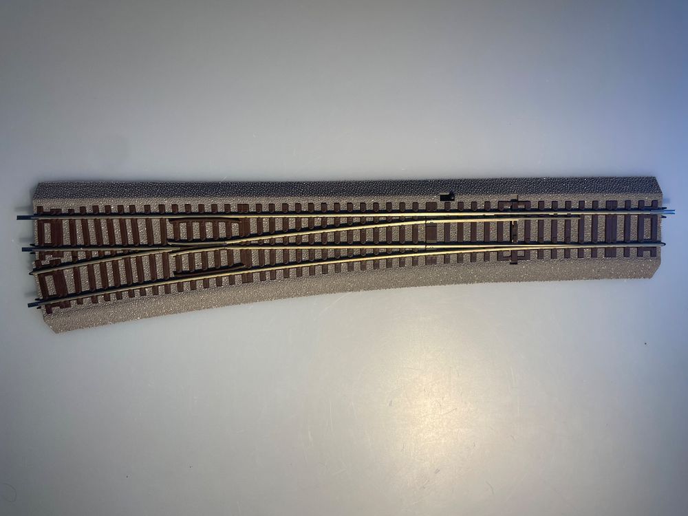 Roco Line mit Bettung Weiche links WL10 (Neu (gemäss Beschreibung)) in ...